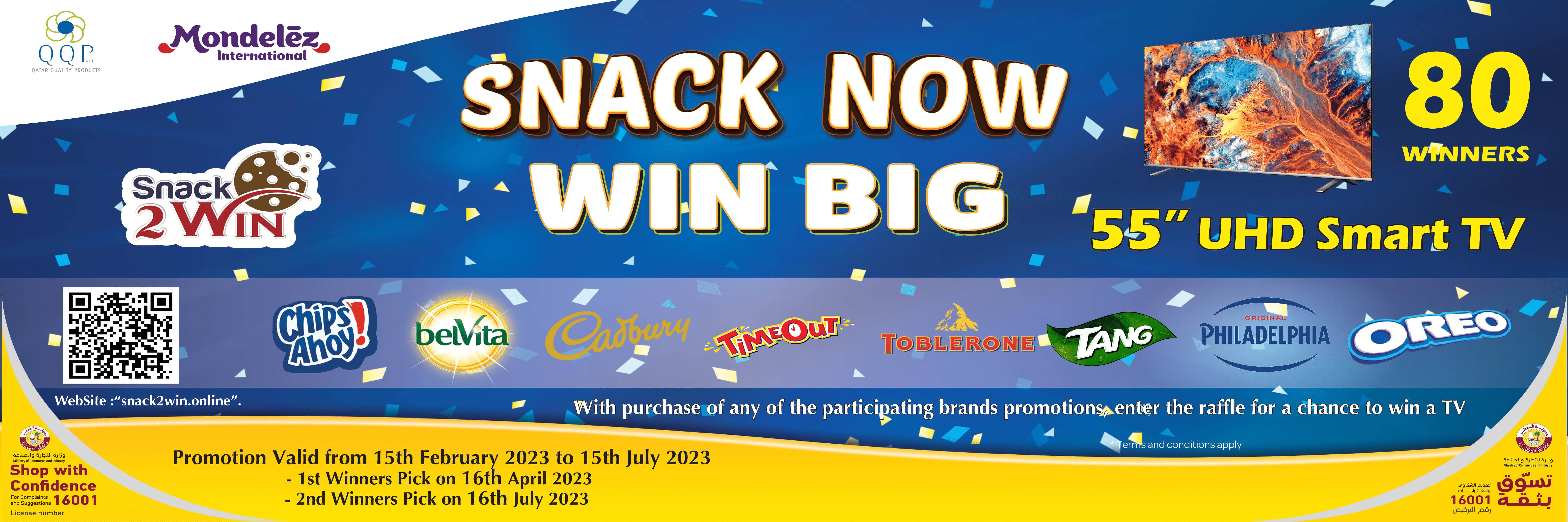 Snack2Win | Snack Now Win Big